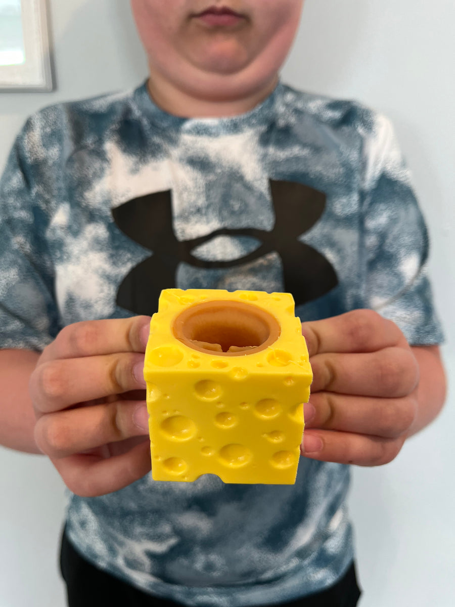 Mouse & Cheese Fidget – Sunflower and Jasmine