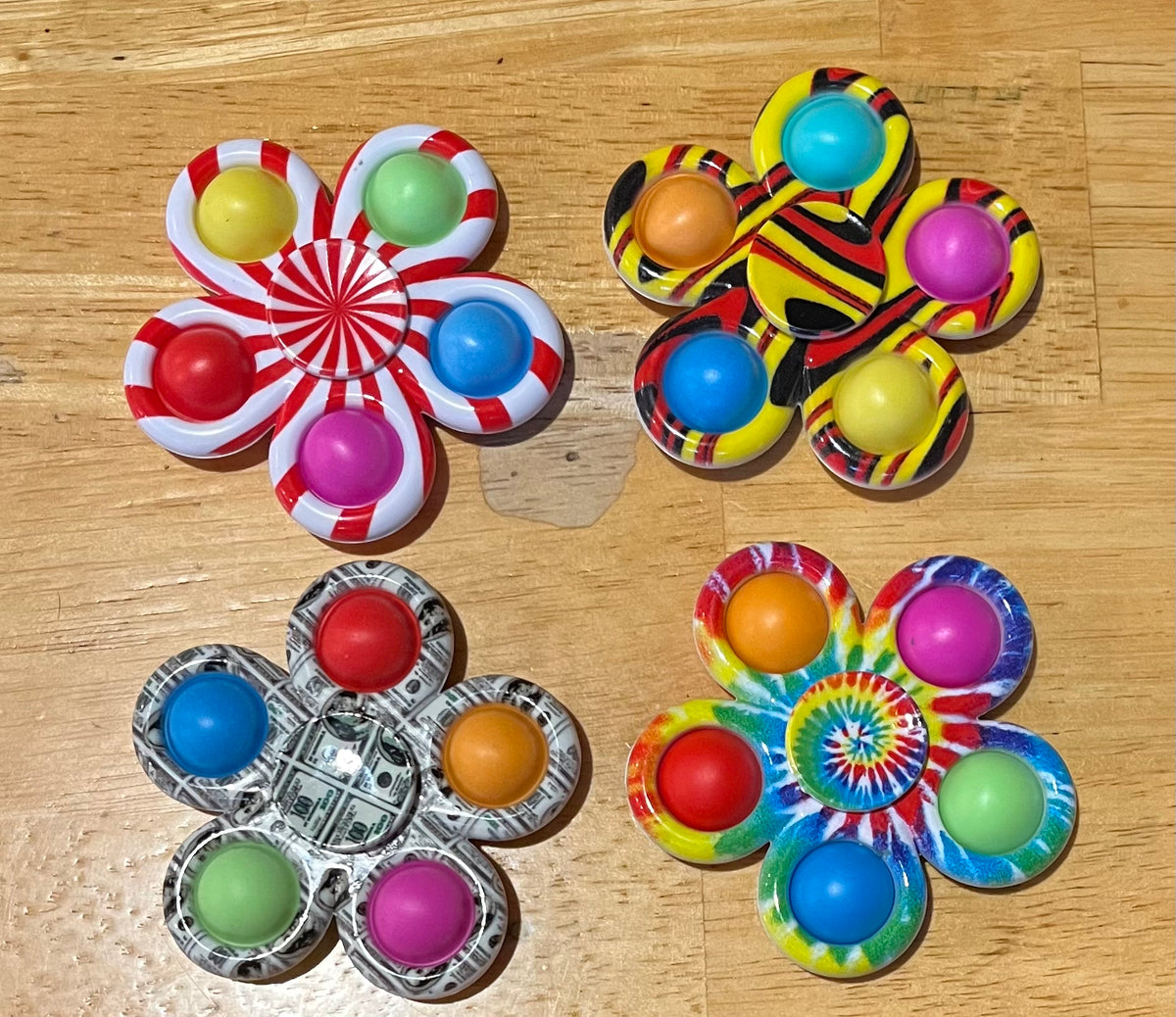 Pop It Spinner – Sunflower and Jasmine